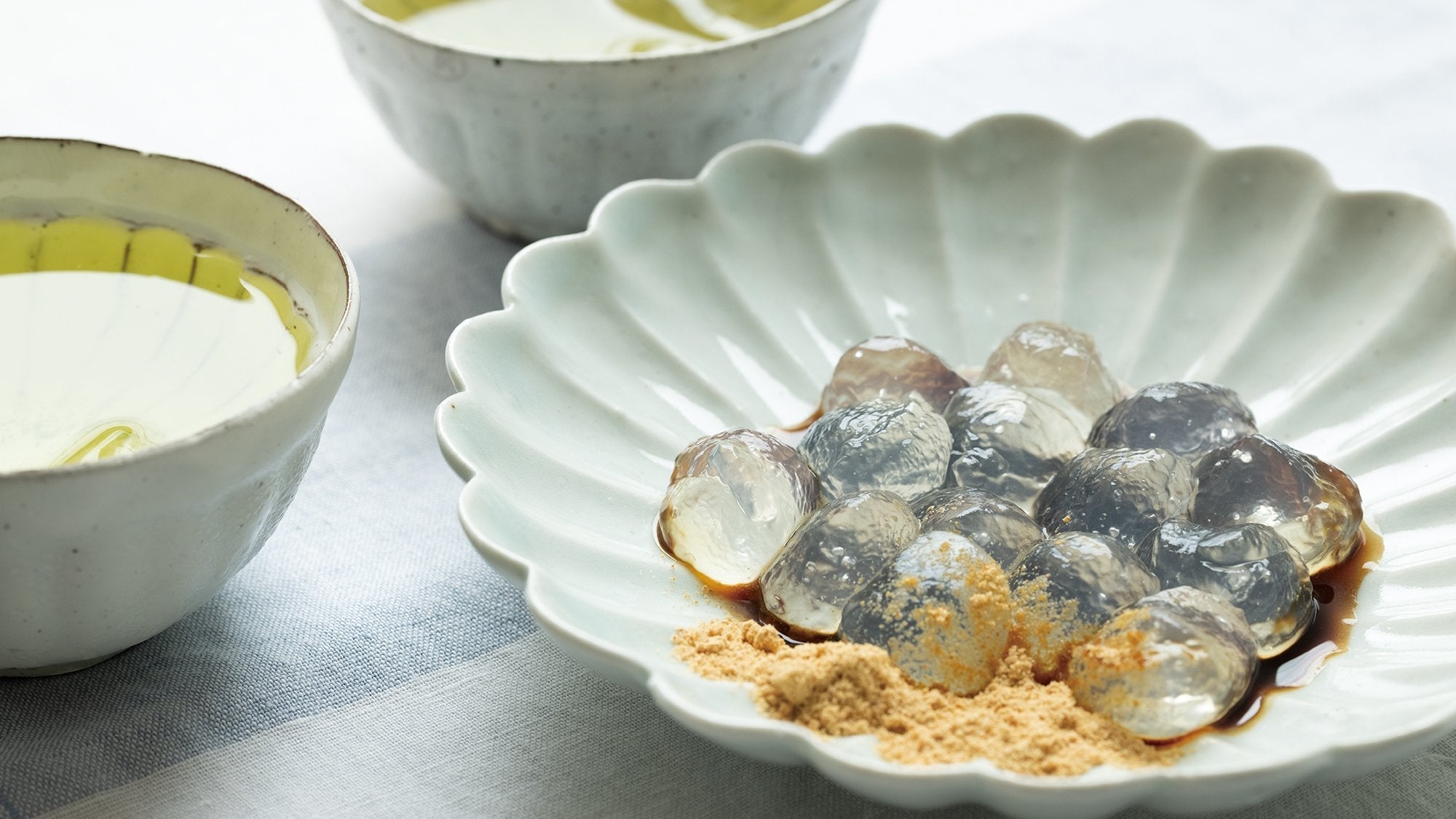 Water-like Warabi Mochi and "016 Musashi Kaori" Recipe – Senchado Tokyo ...